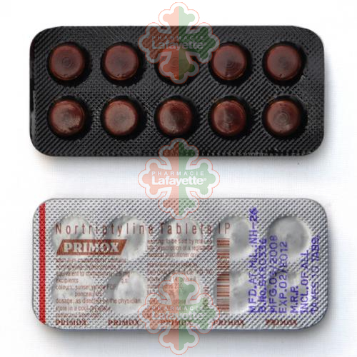 Acheter du Nortriptyline Générique 25mg